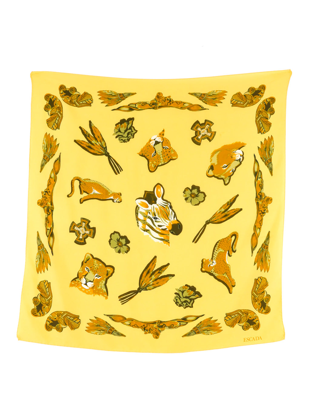 Escada Safari Silk Scarf