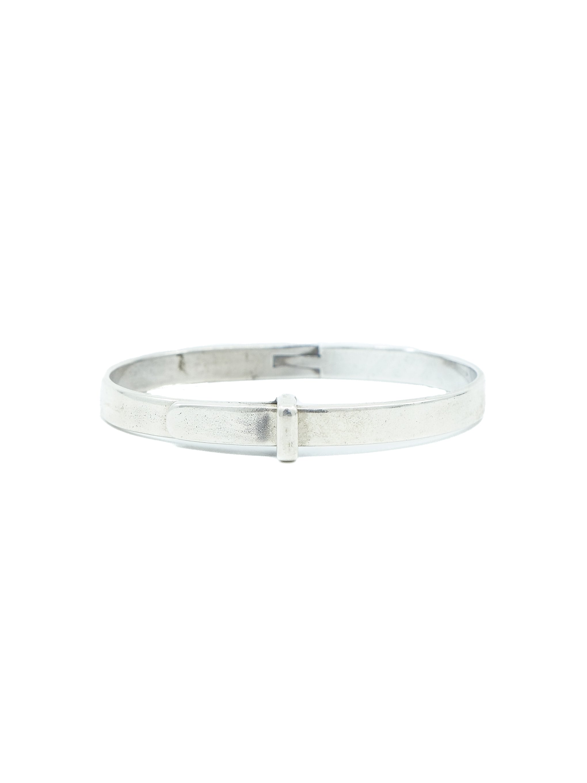 Mexican Sterling Latch Bangle