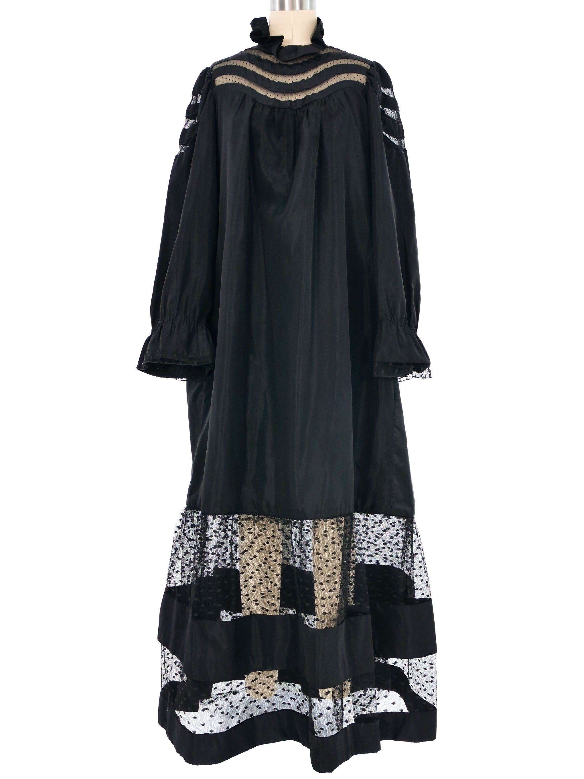 Christian Dior Taffeta Lounge Caftan