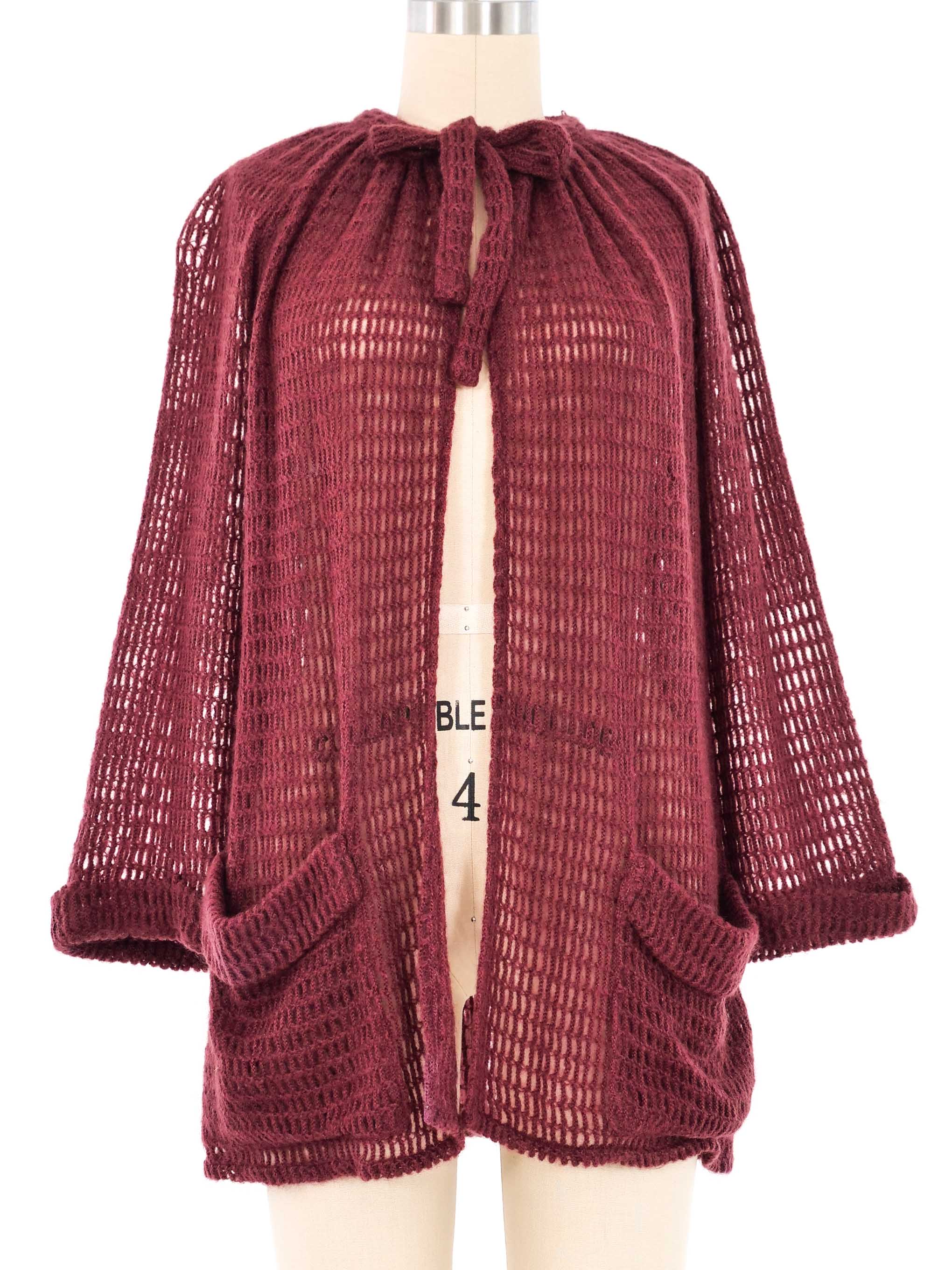 Missoni Open Weave Knit Cardigan