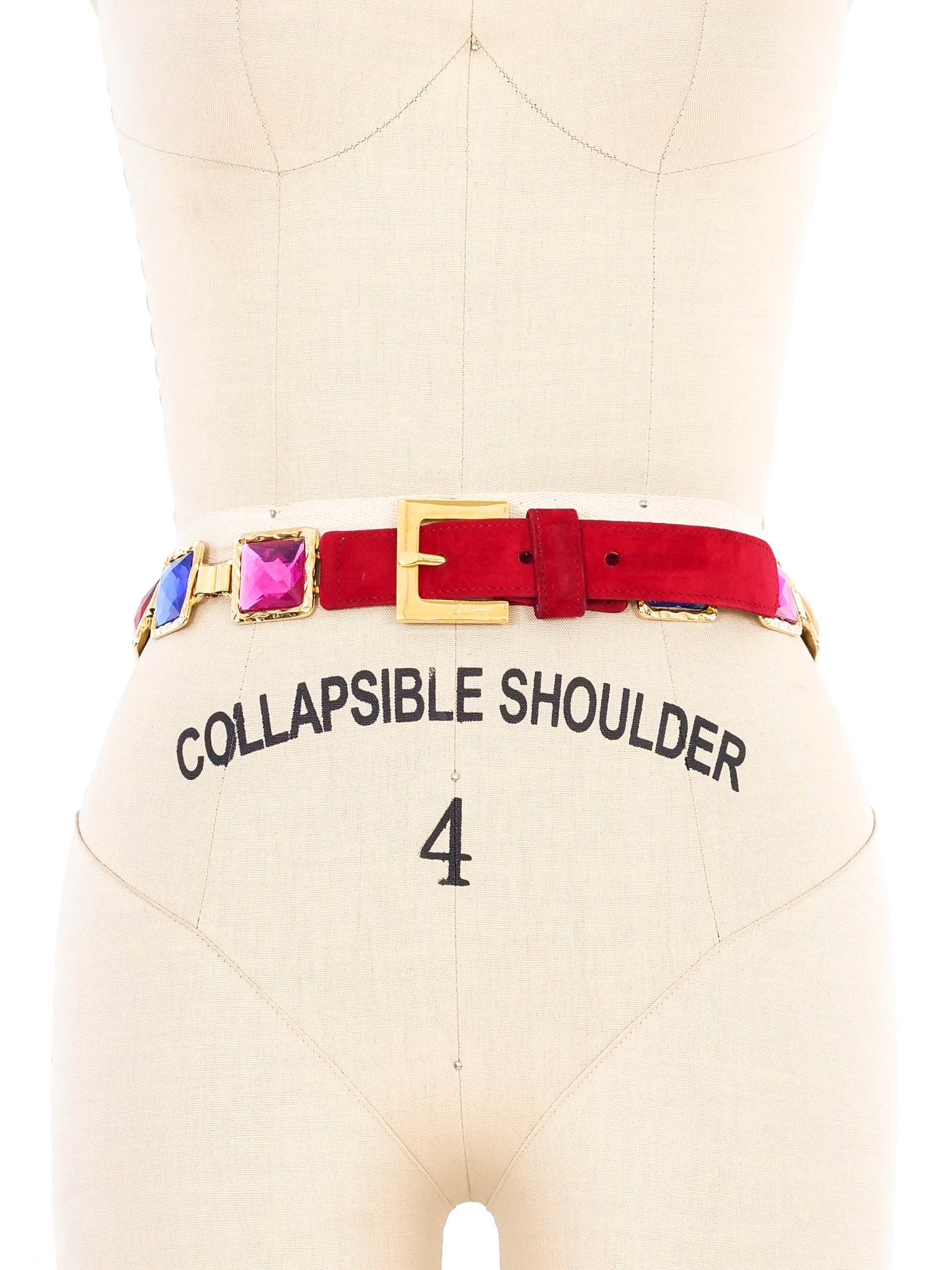 Multicolor Gemstone Belt