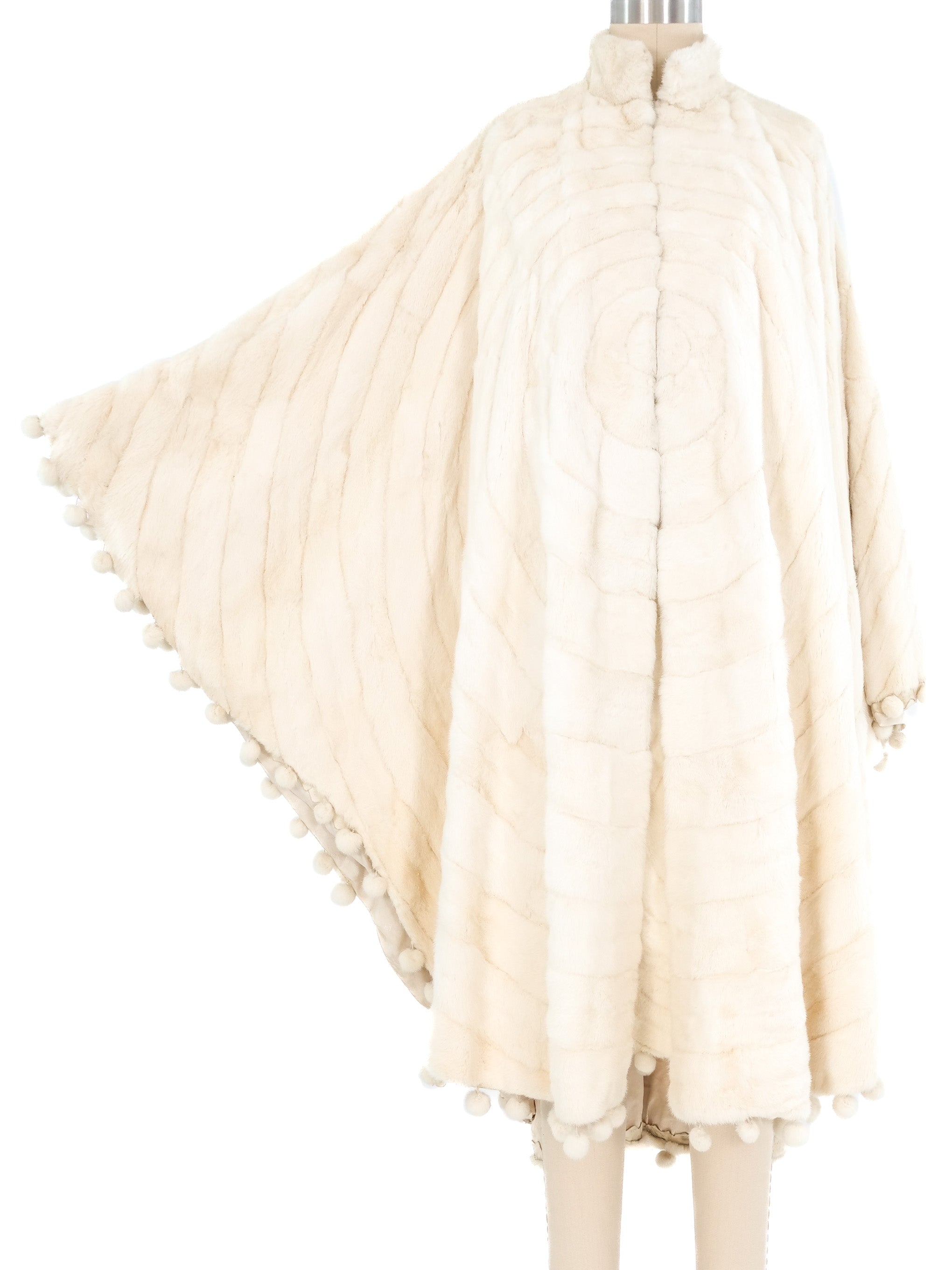 Fendi Ermine Cape Ensemble