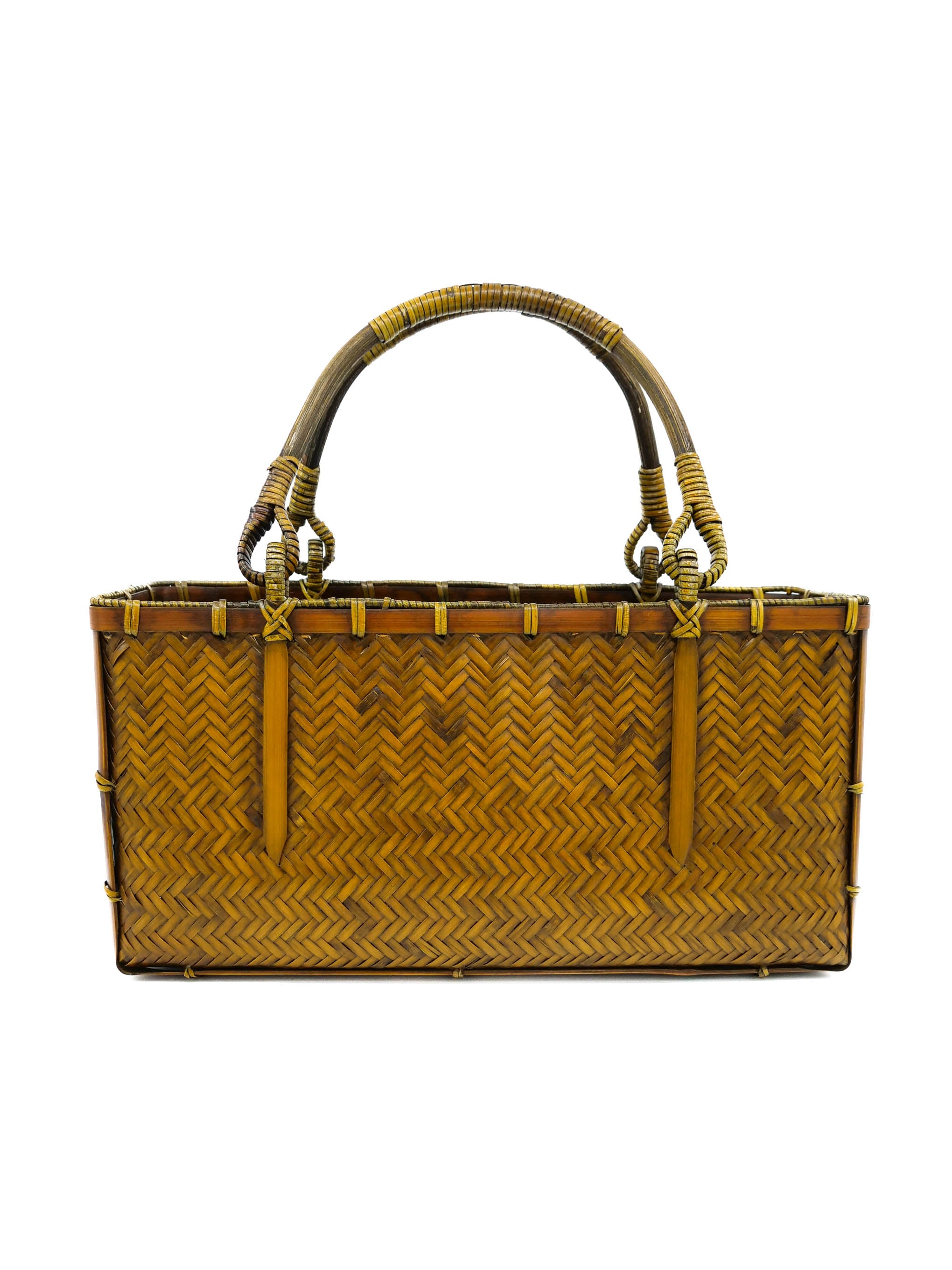 Rectangular Basket Bag