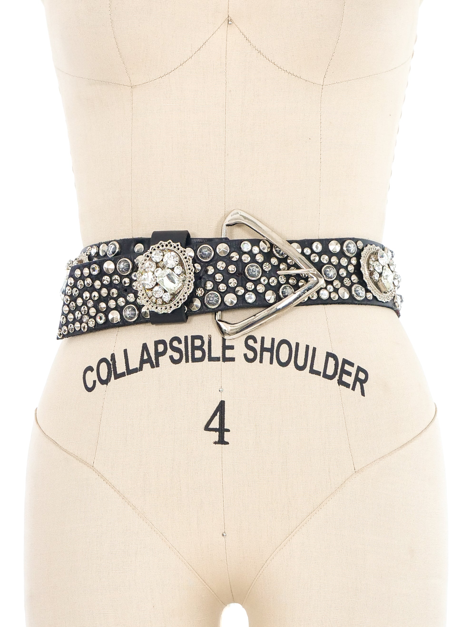 Michael Morrison Crystal Studded Belt