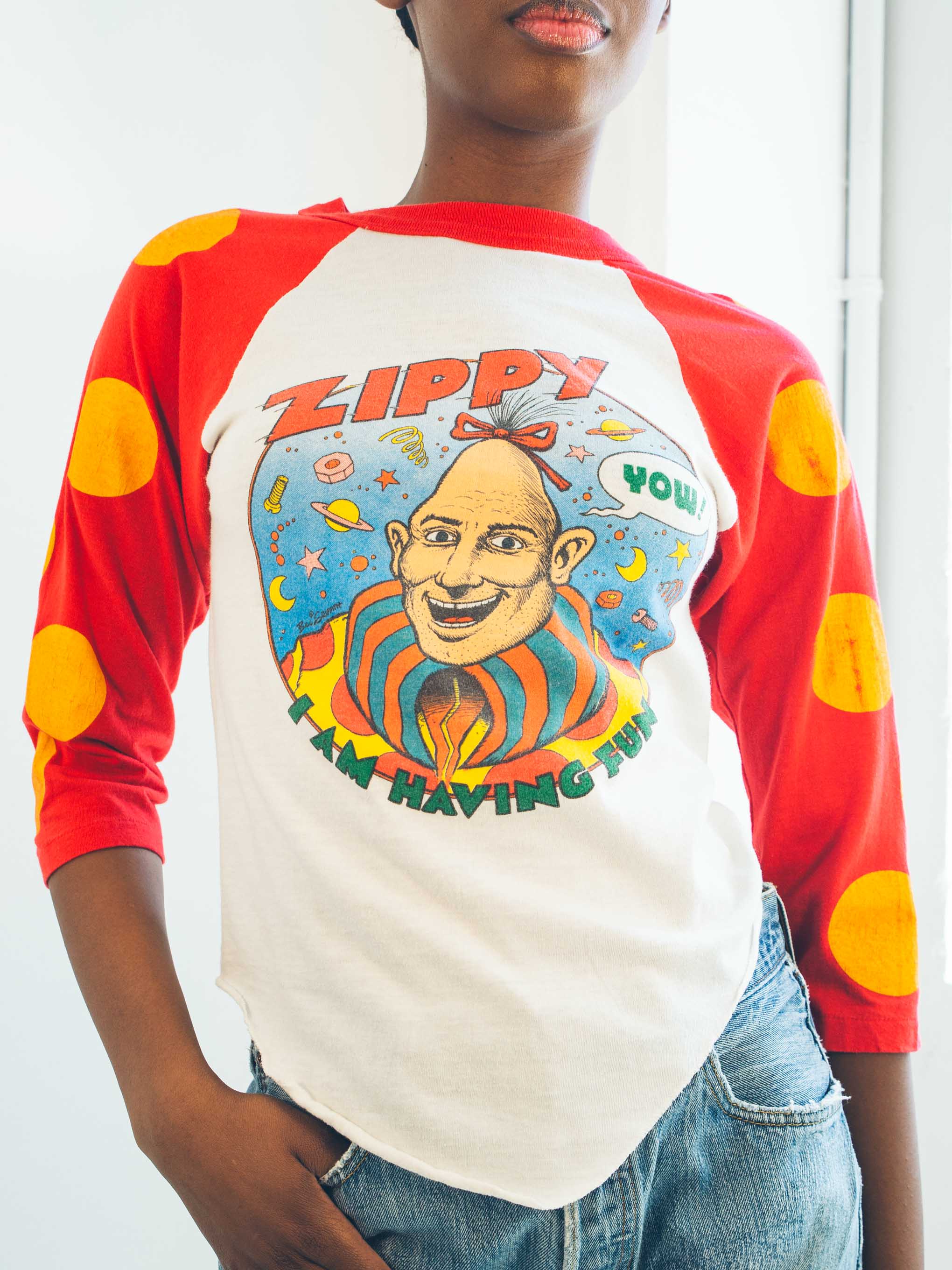 Zippy Clown Raglan Tee