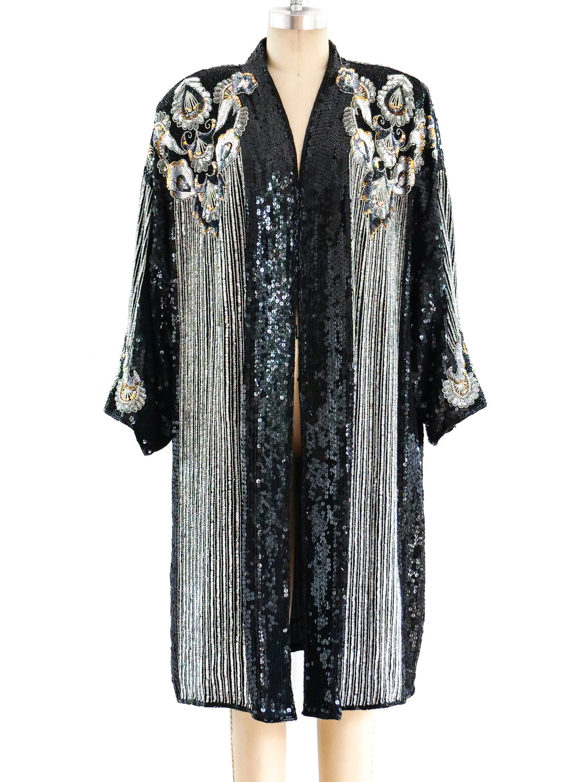 Fully Embellished Deco Inspired Duster