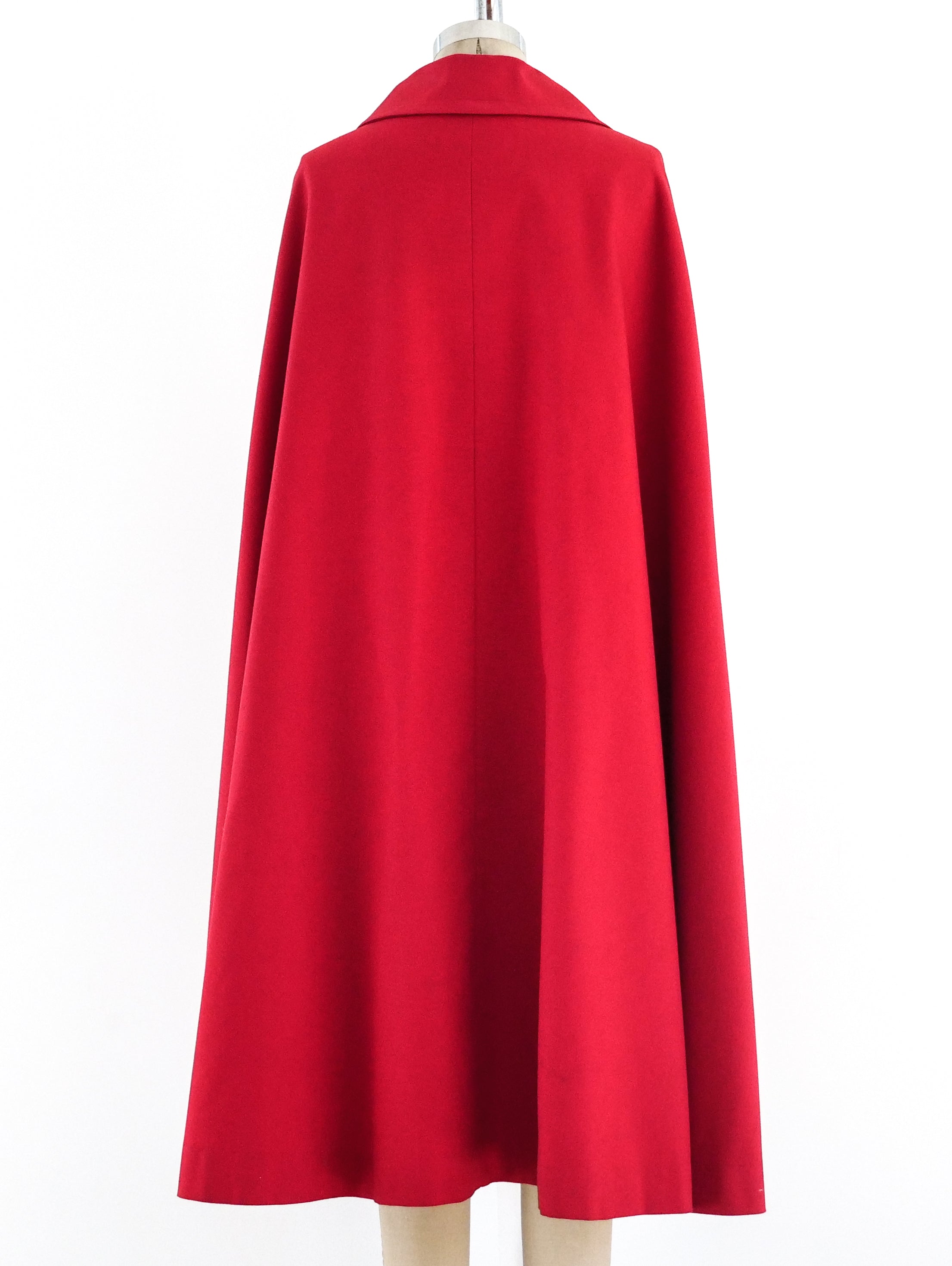 Nautical Inspired Red Cape