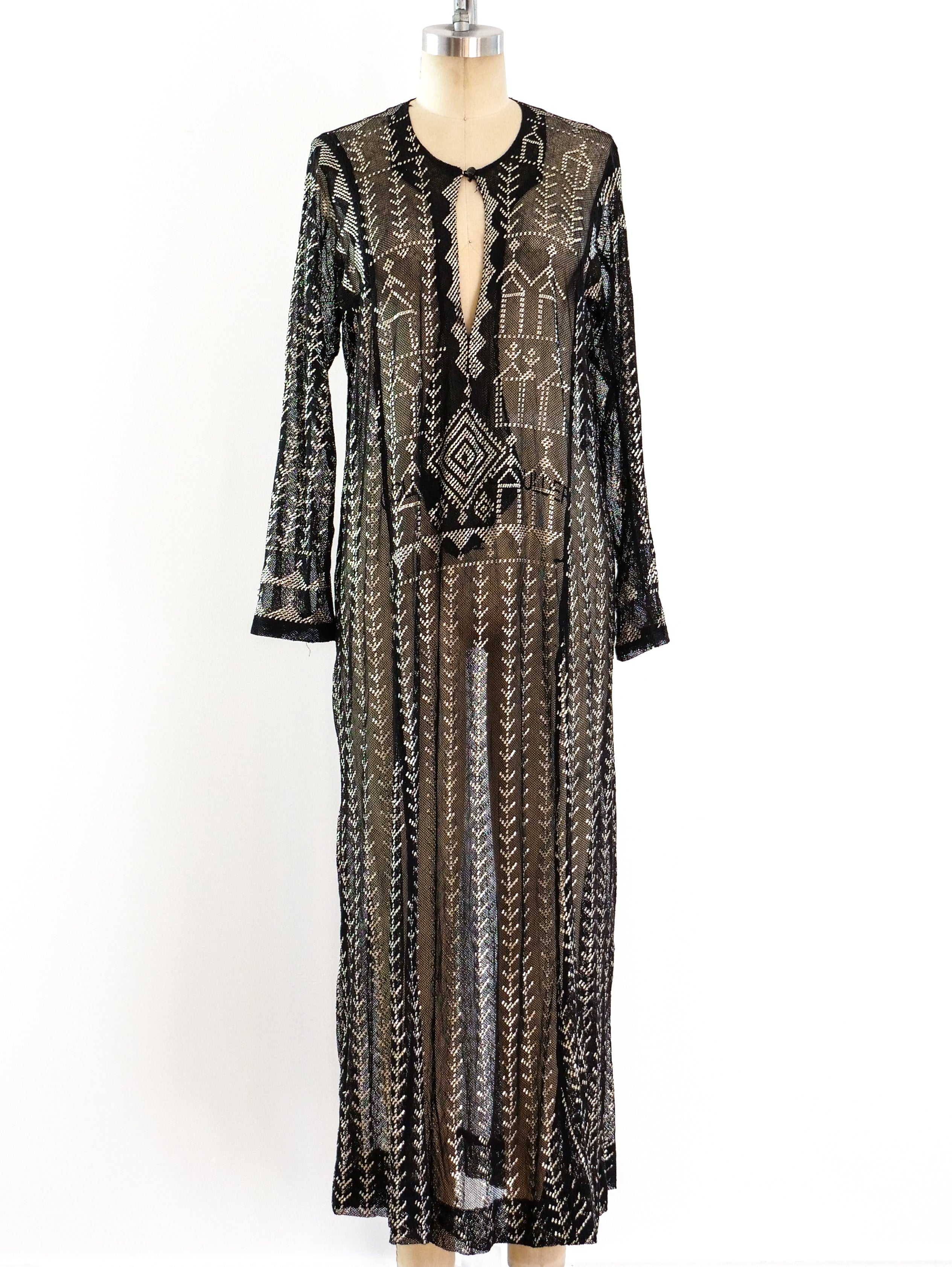 Assuit Hammered Metal Mesh Dress