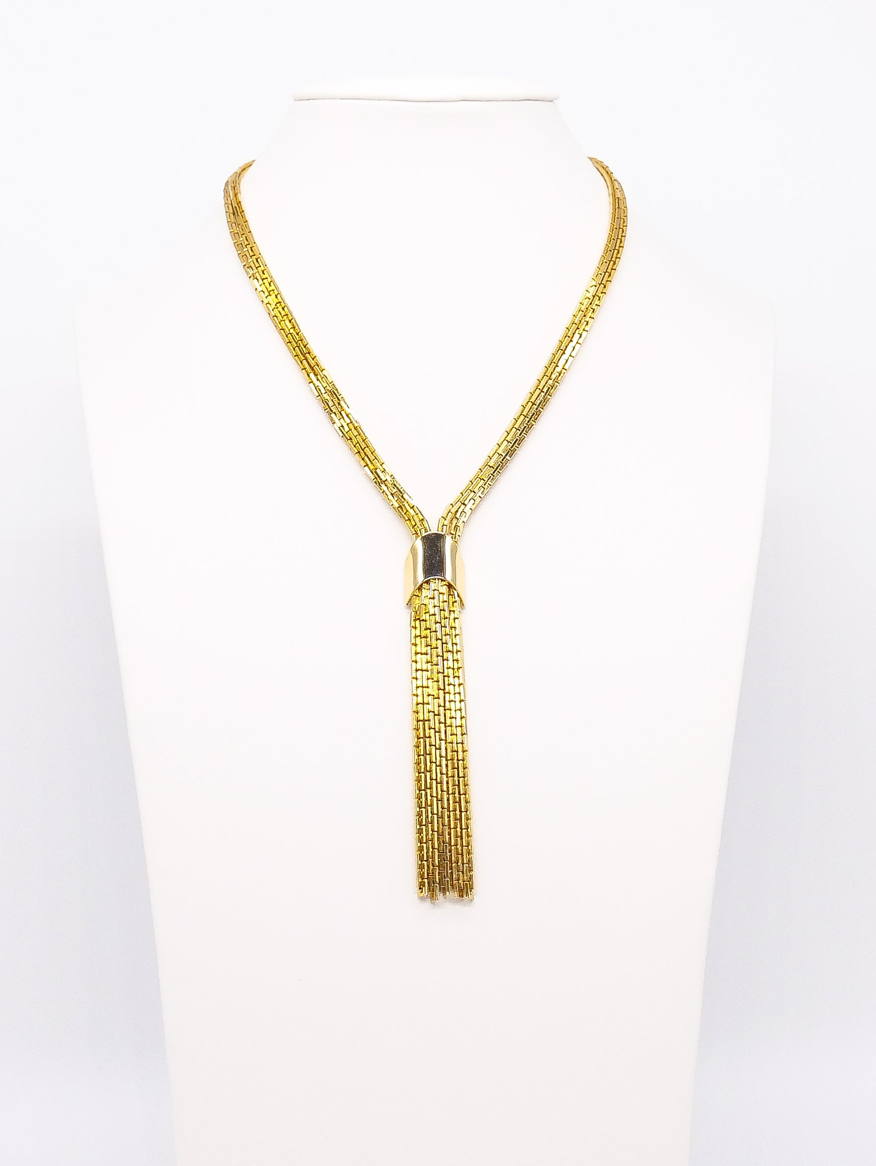 Bolo Style Multi Chain Necklace