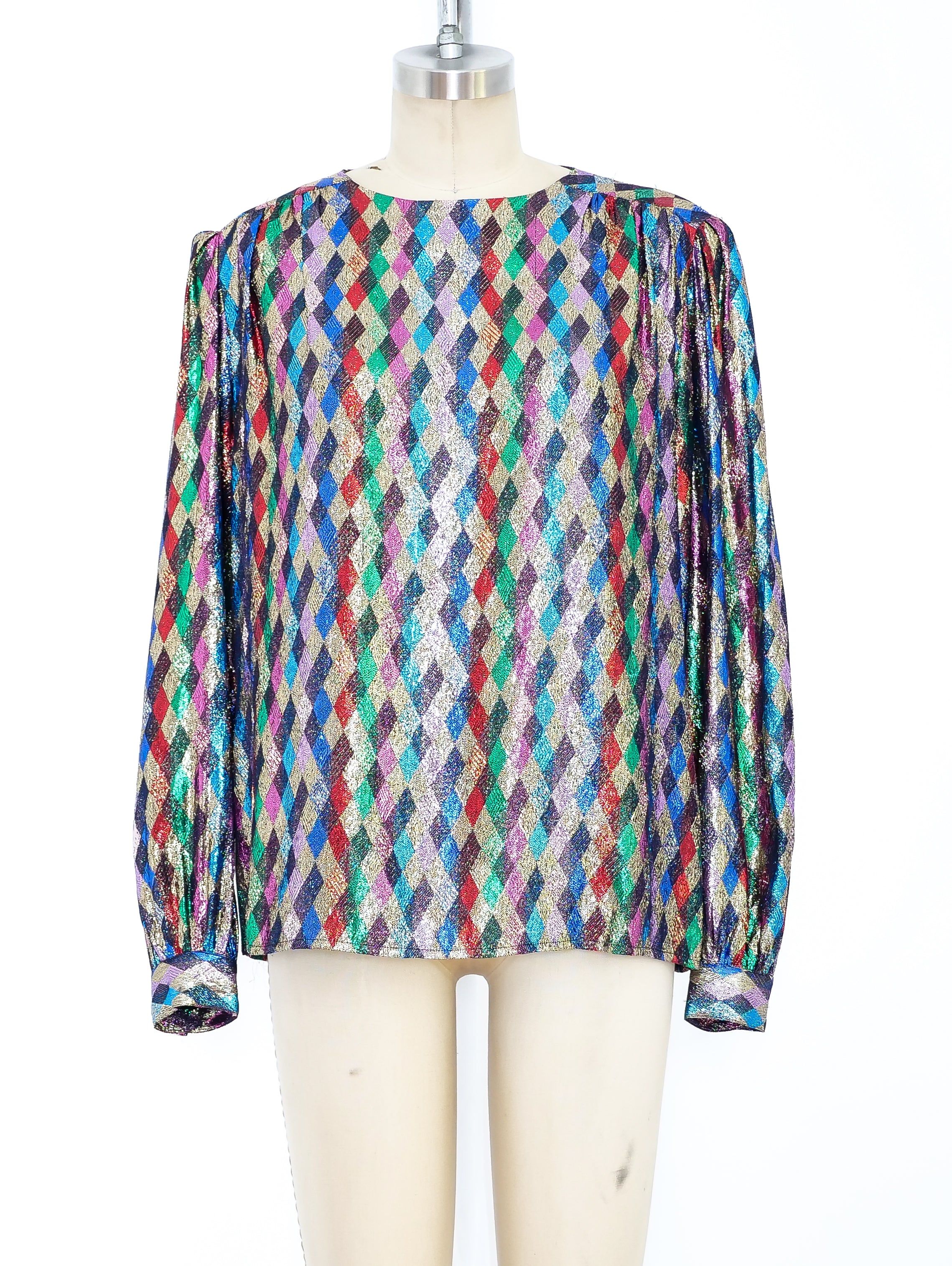 Metallic Rainbow Blouse