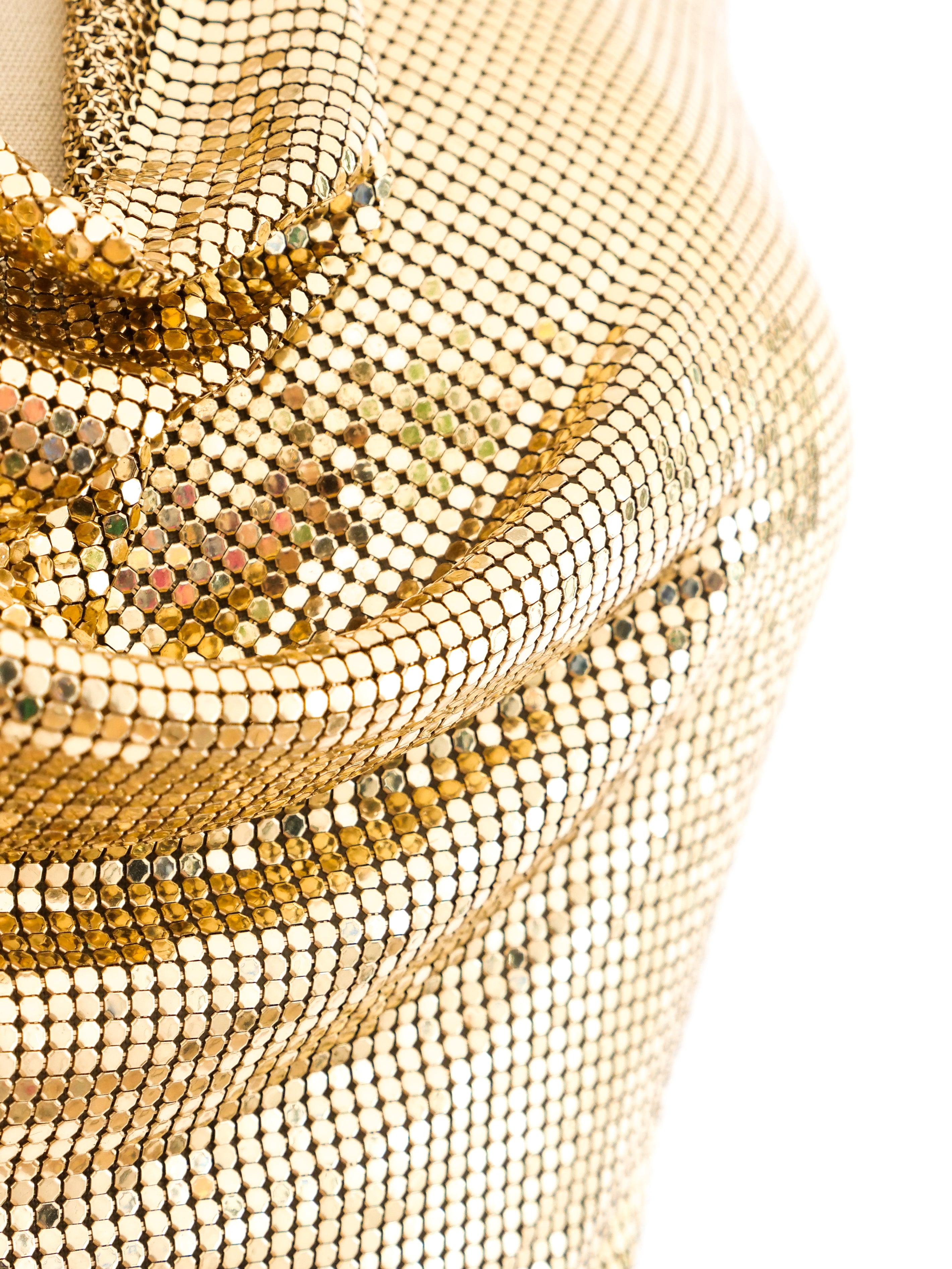 Gold Metal Mesh Ensemble